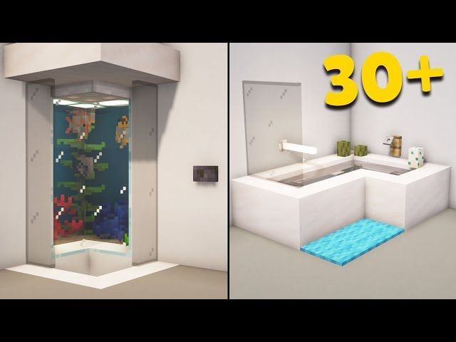 Minecraft 5 of the best bathroom ideas