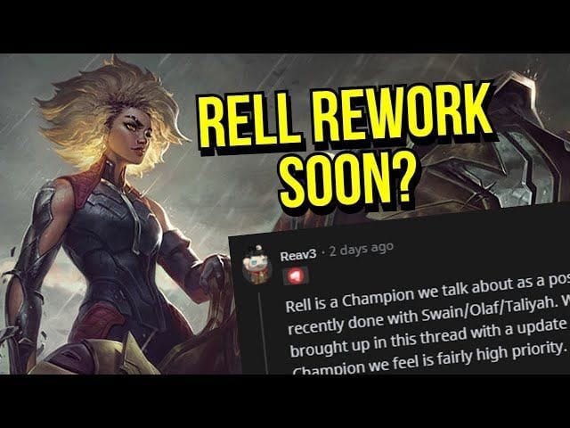 Rell’s mini-rework might be on the cards as League of Legends ...
