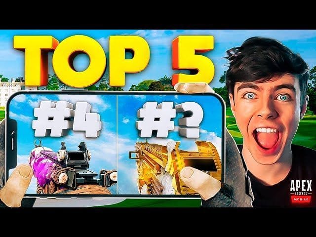 All Submachine Guns in Apex Legends Mobile ranked