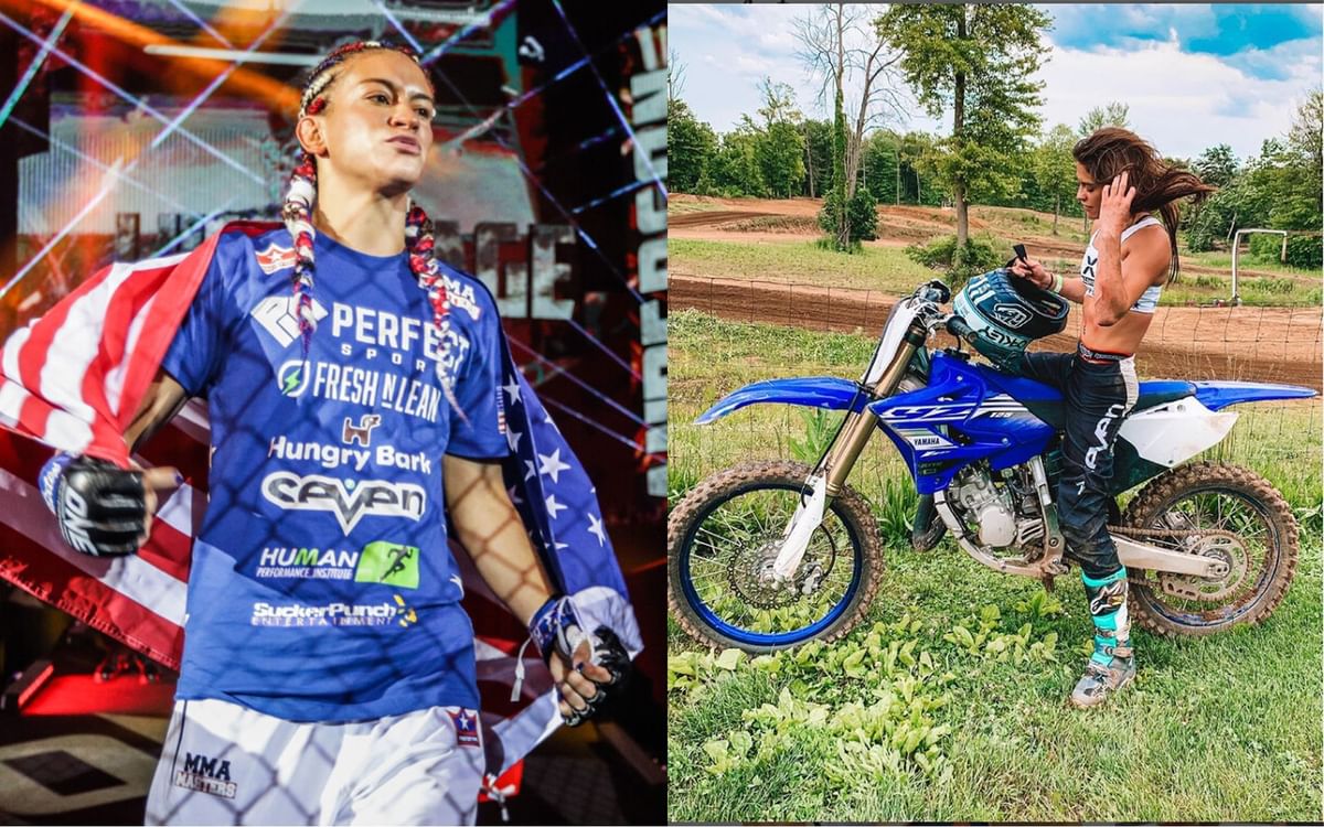 Alyse Anderson discusses her dirt-biking hobby