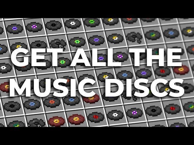 How to collect music discs in Minecraft