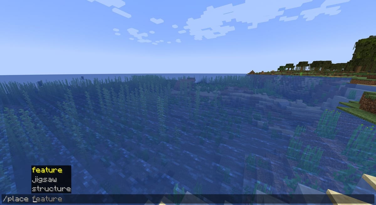 How the new '/place' command works in Minecraft snapshot 22w18a