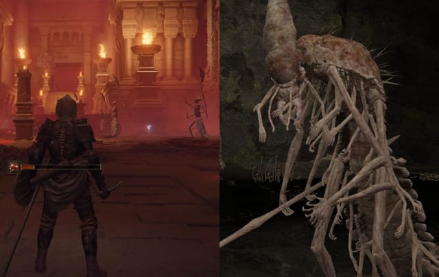 Elden Ring player provides a close-up view of Lesser Kindred of Rot ...