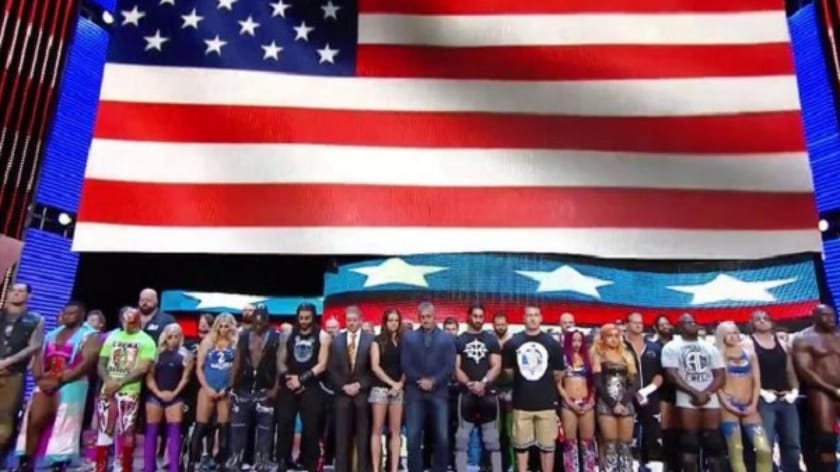 WWE Superstars pay tribute on Memorial Day
