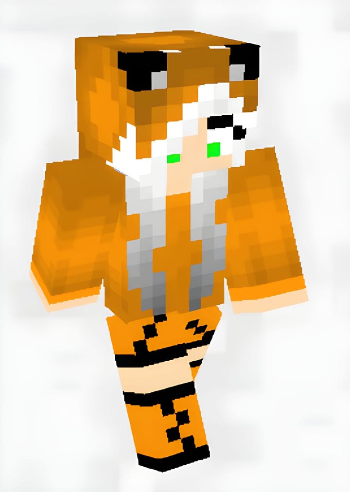 Top 5 Orange Minecraft skins to use