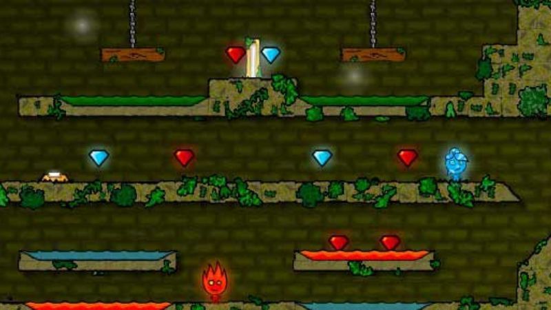 Minecraft Redditor recreates Fireboy and Watergirl characters in-game