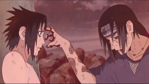 Who killed Itachi Uchiha in Naruto?