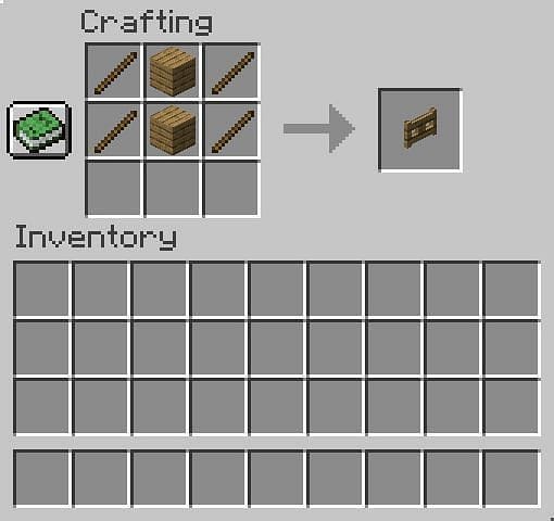 How to Make Fence Gates in Minecraft