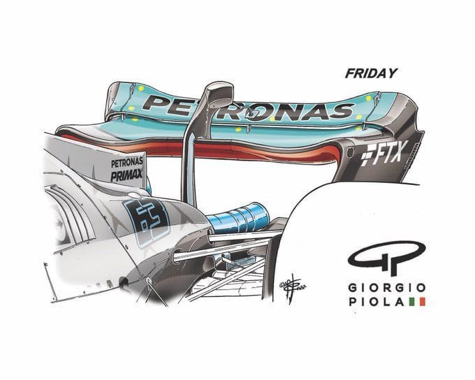 Mercedes brings new front and rear wings to the 2022 F1 Miami GP