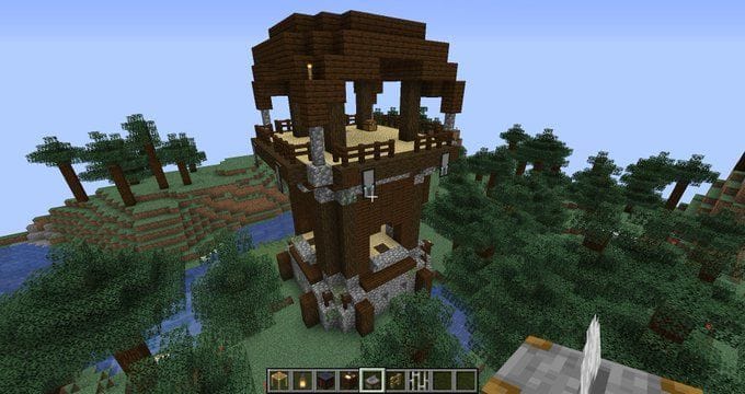 How to make a tent in Minecraft