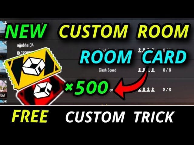 How to get and use free room card in Free Fire MAX OB34 update