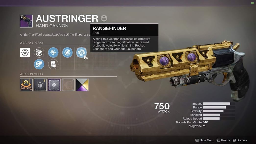 Austringer god roll guide for Destiny 2 PvP and PvE