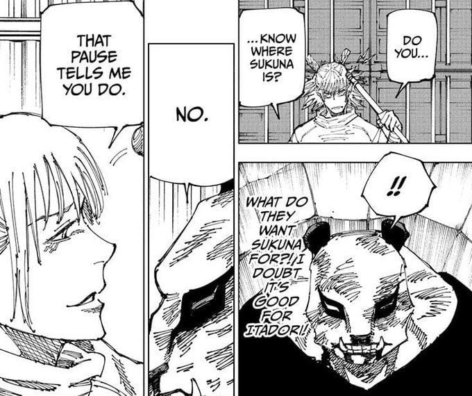 Jujutsu Kaisen chapter 184: Panda’s third core is revealed in his fight ...