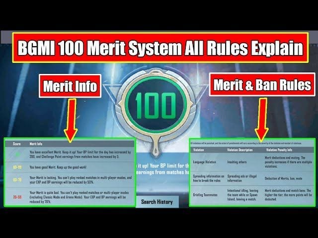 How to increase merit in BGMI (May 2022)