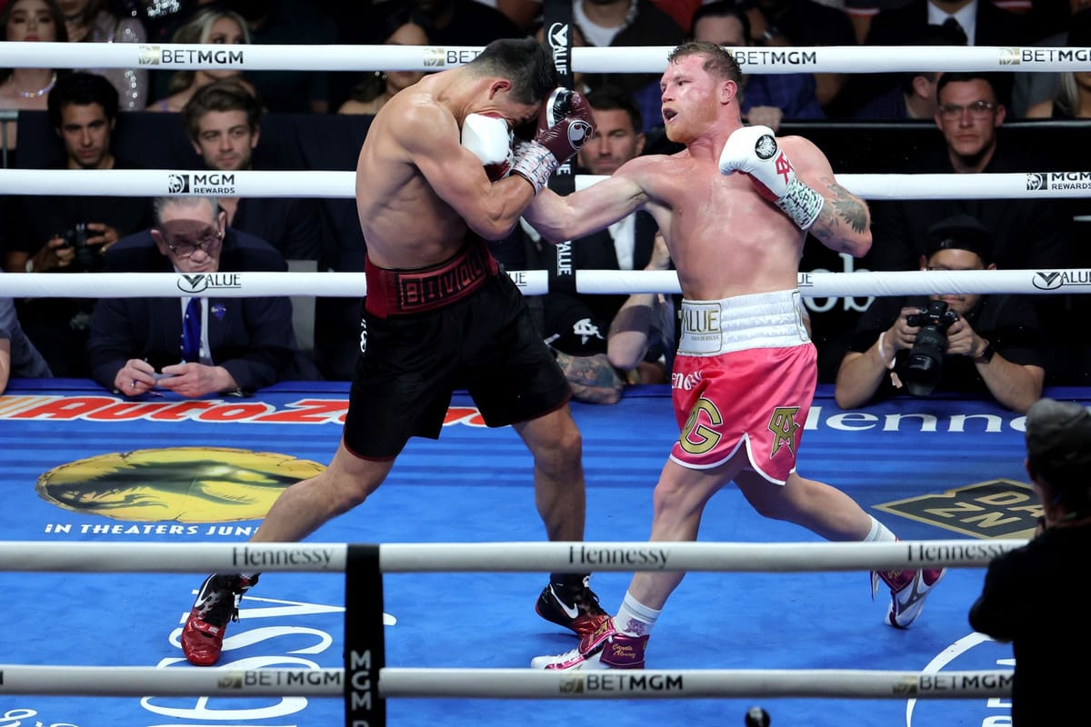 Canelo Alvarez is the only boxer on the Forbes 2022 list