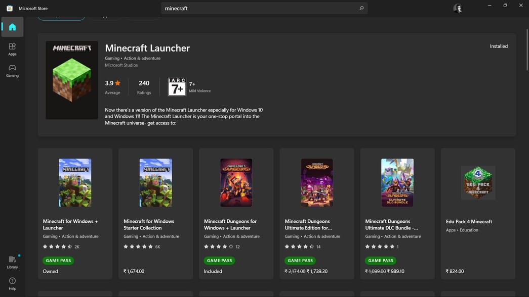 How to download Minecraft Bedrock Edition on Windows 11: A step-by-step ...