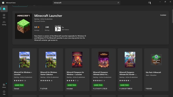 How to download Minecraft Bedrock Edition on Windows 11: A step-by-step ...
