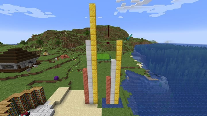 The highest level of Minecraft's riptide enchantment
