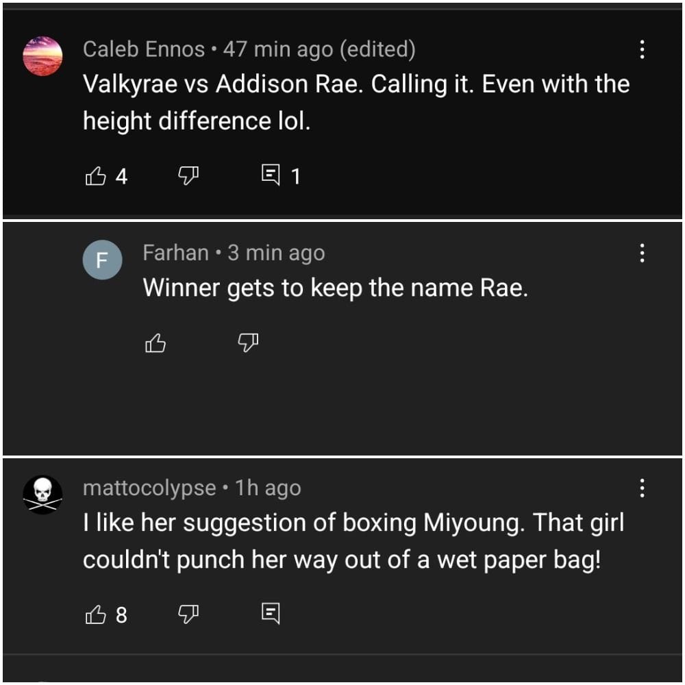 Fuslie reacts to Valkyrae's "buff" boxing picture