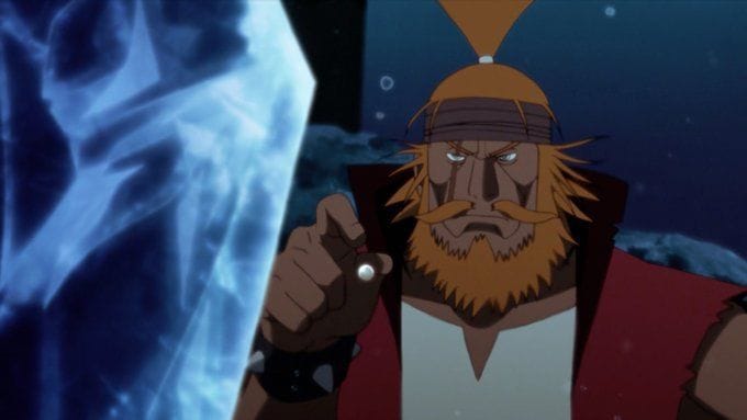 Boruto episode 250 highlights the Funato's grief and Ikada's vengeance