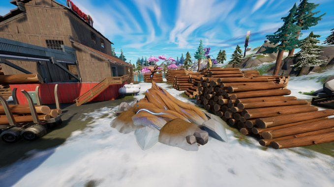 New Pink Reality Tree spotted in Fortnite for the first time