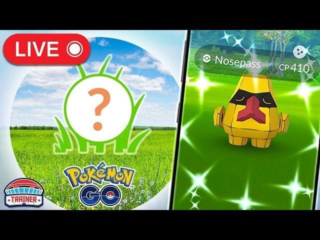 Shiny Nosepass will be coming to Pokemon GO