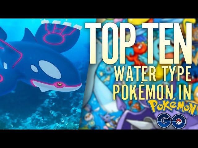 5 best Water-types in Pokemon GO ranked