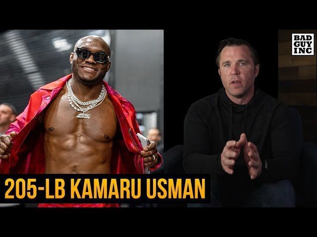 Chael Sonnen says Kamaru Usman must vacate 170lbs belt to move up to 205lbs