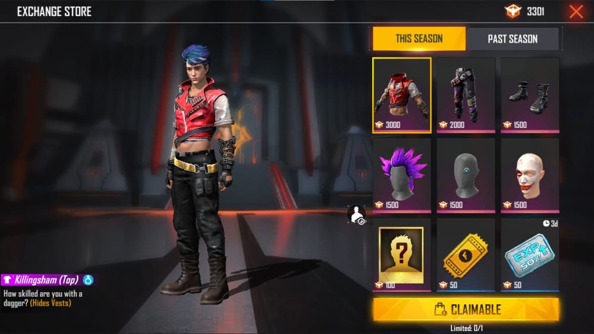 New Free Fire MAX BR Ranked Season 28: Ending date, rewards, and more ...