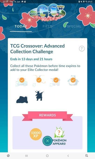 Pokemon GO: How to complete the TCG Crossover - Advanced Collection ...