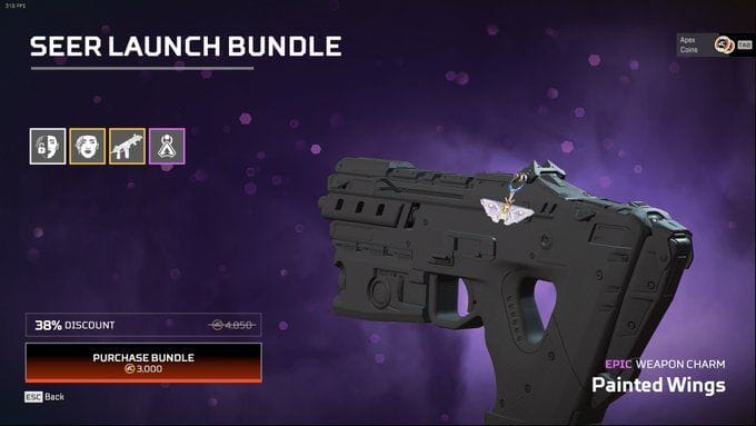 The rarest Seer skins in Apex Legends