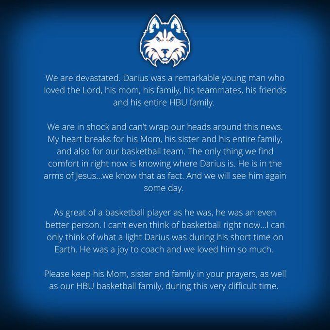 Who was Darius Lee? College basketball star dead at 21