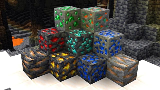 Top 10 rarest ores in Minecraft 1.19