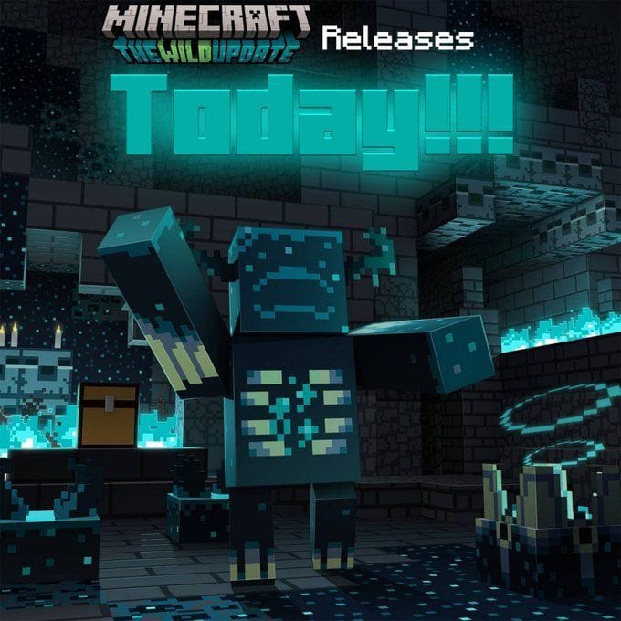 New Minecraft 1.19 The Wild update for Pocket Edition (PE): Download ...