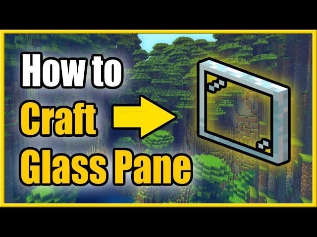How to make and use a glass pane in Minecraft 1.19