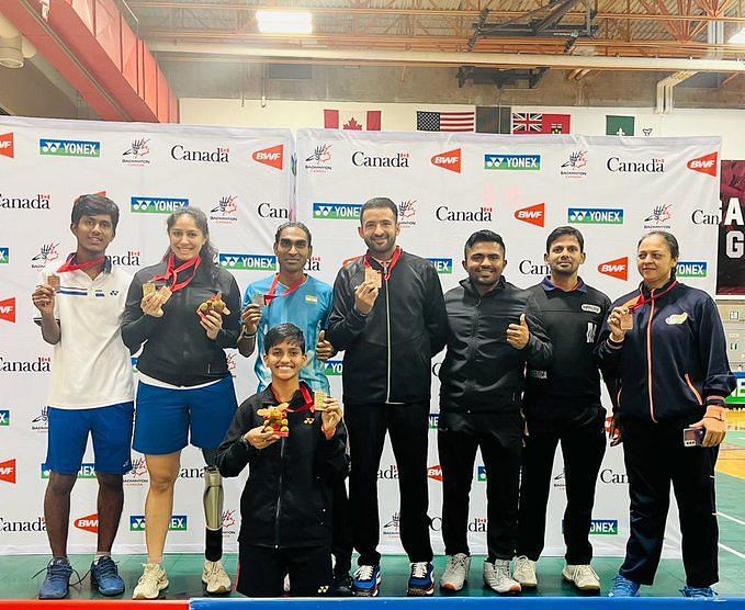 Canada Para Badminton International: Manisha Ramdass and Manasi Joshi ...