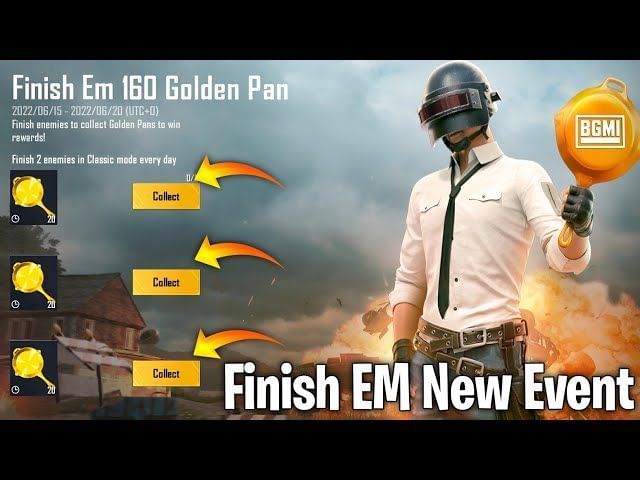 How to get free rewards from the new Gold Rush event in BGMI