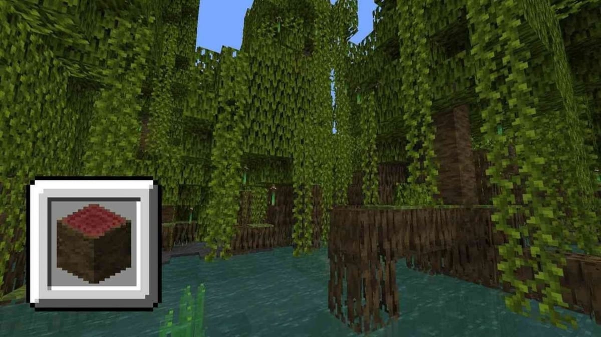 What are the uses of mangrove roots in Minecraft's 1.19 update?