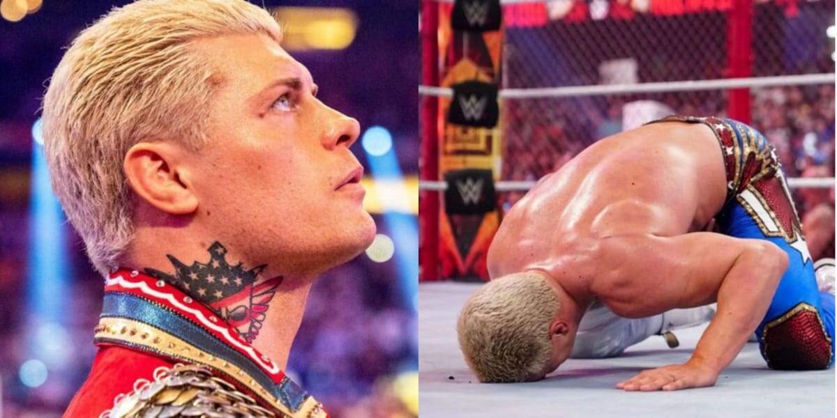 Doctor comments on Cody Rhodes wrestling at Hell in a Cell with torn pec