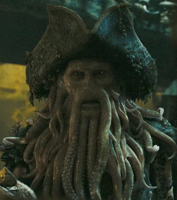 Real Davy Jones Pirate