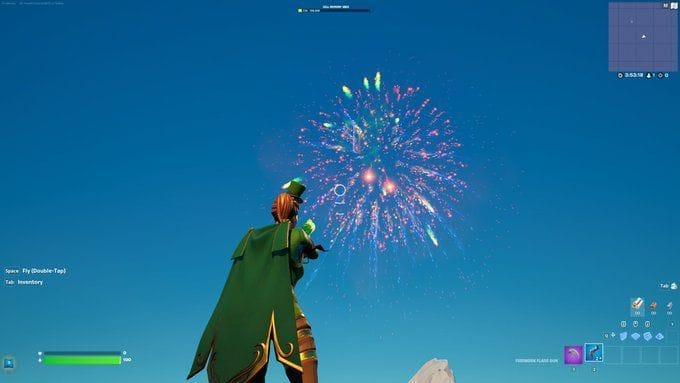 Where to find the Firework Gun in Fortnite Chapter 3 Season 3