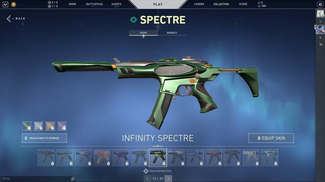 Full list of Spectre skins in Valorant as of Episode 4 Act 3