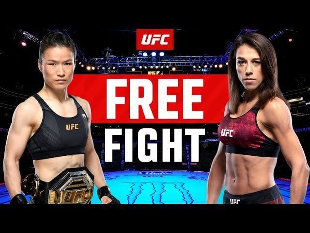 Joanna Jędrzejczyk's forehead before and after injury at UFC 248