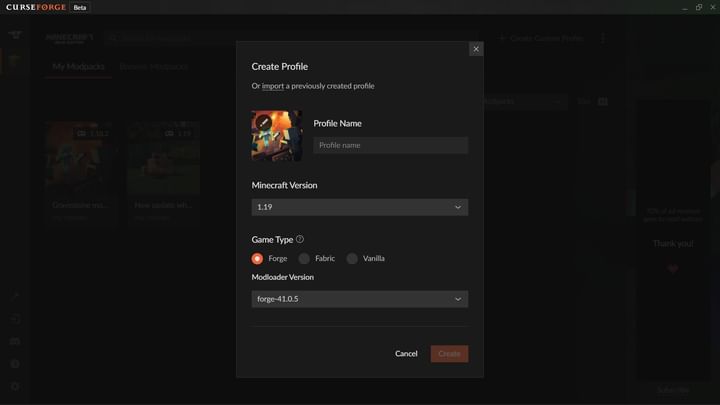 How to install and play with mods in Minecraft 1.19 Java Edition
