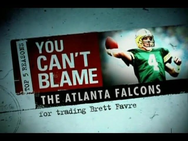 When Atlanta unearthed future Hall of Famer Brett Favre in second round ...
