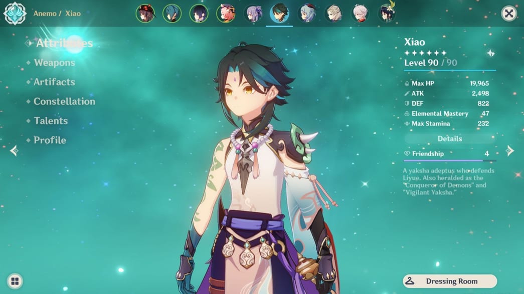 5 best team comps for Xiao in Genshin Impact