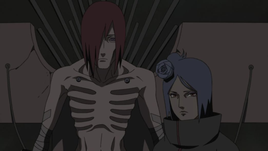 Team Akatsuki in Naruto
