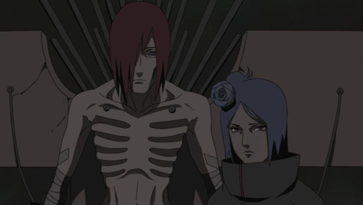 Team Akatsuki in Naruto