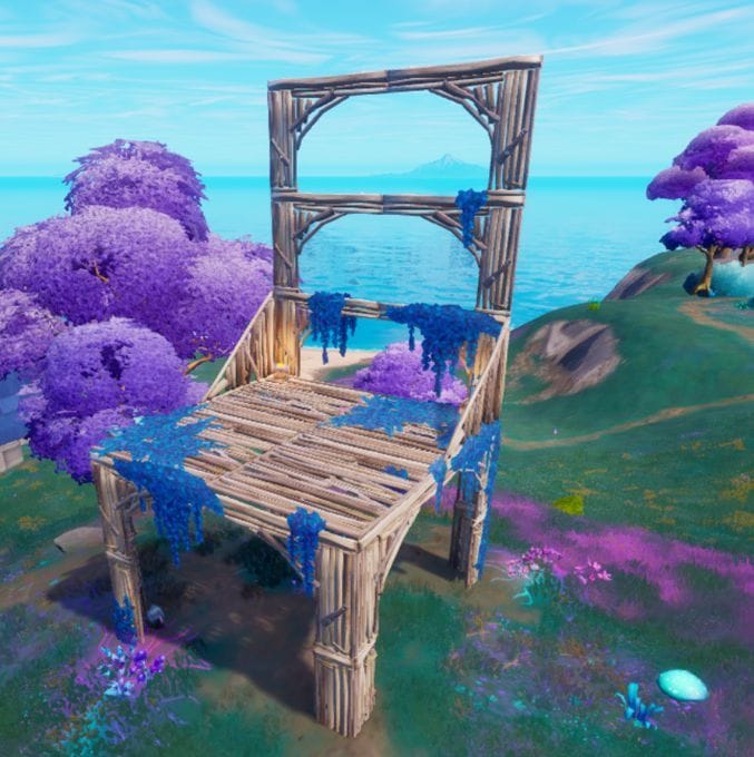Fortnite players flock to giant chair on map; here's what happens next
