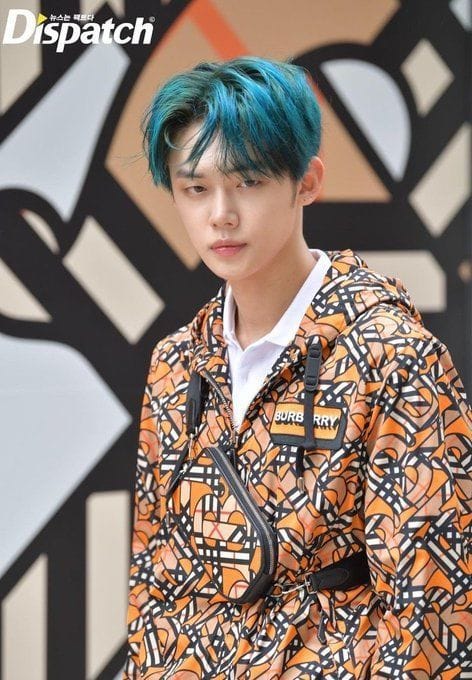 TXT Yeonjun's iconic blue hair comeback takes the internet by storm